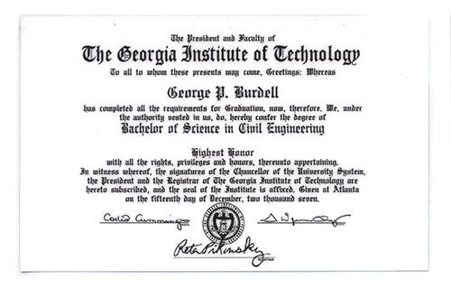 Georgia Tech Traditions: George P. Burdell
